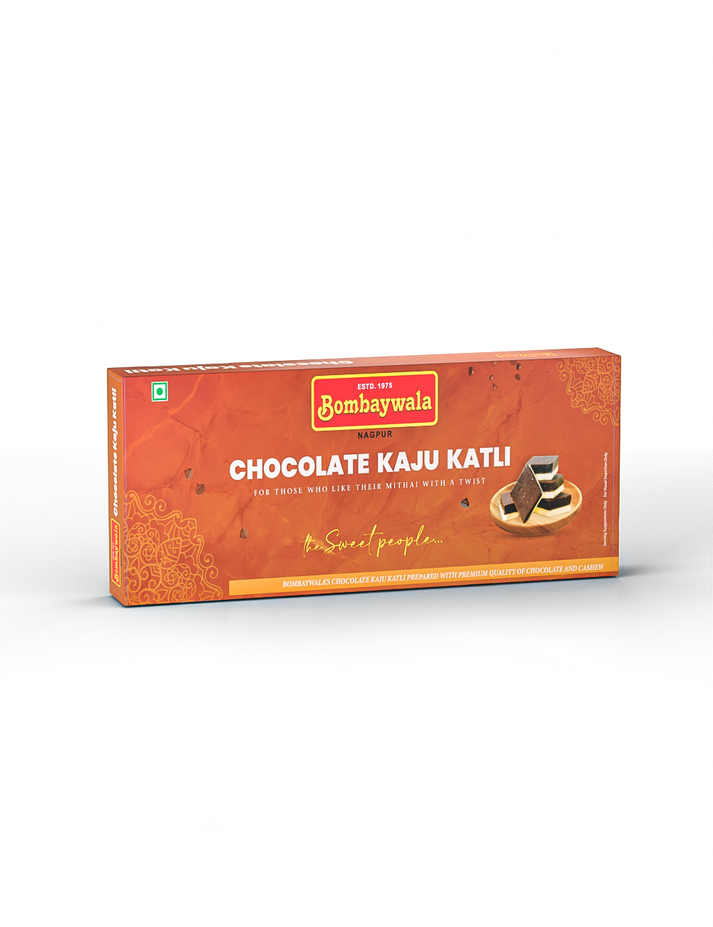 Chocolate kaju katli (100g) – Bombaywala